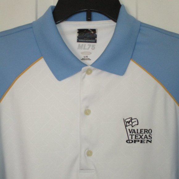 Greg Norman Collection | Shirts | Greg Norman Ml75 Mens Ss Valero Texas ...